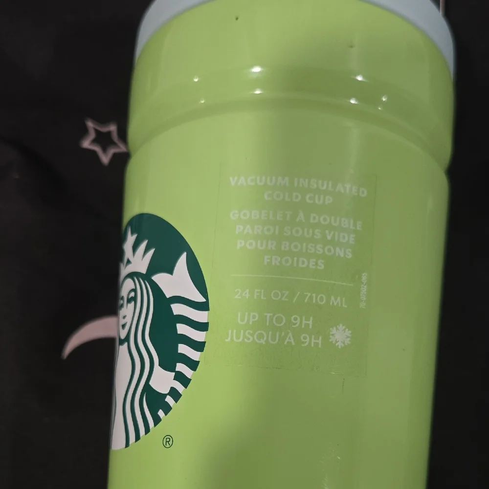 Starbucks | Dining | Starbucks 225 Green Stainless Steel Cold Cup ...